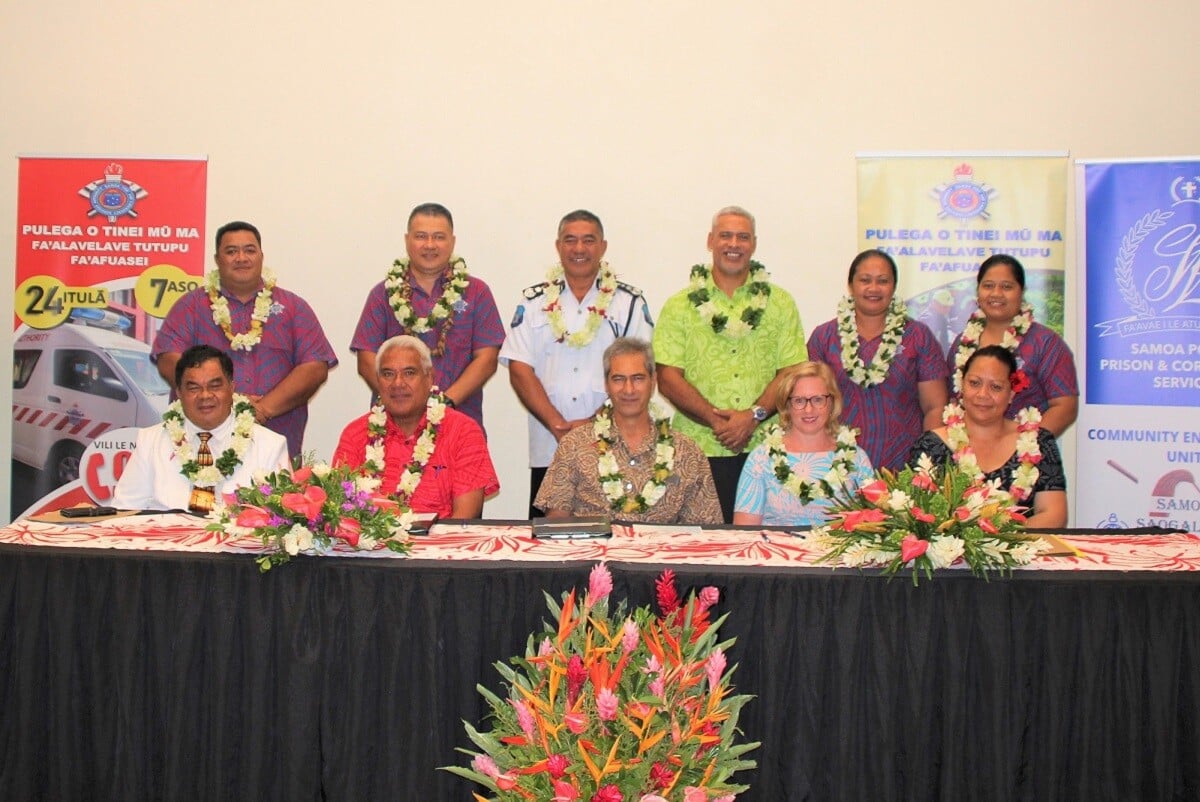 APTC and SFESA partnership strengthens fire and emergency services in Samoa
