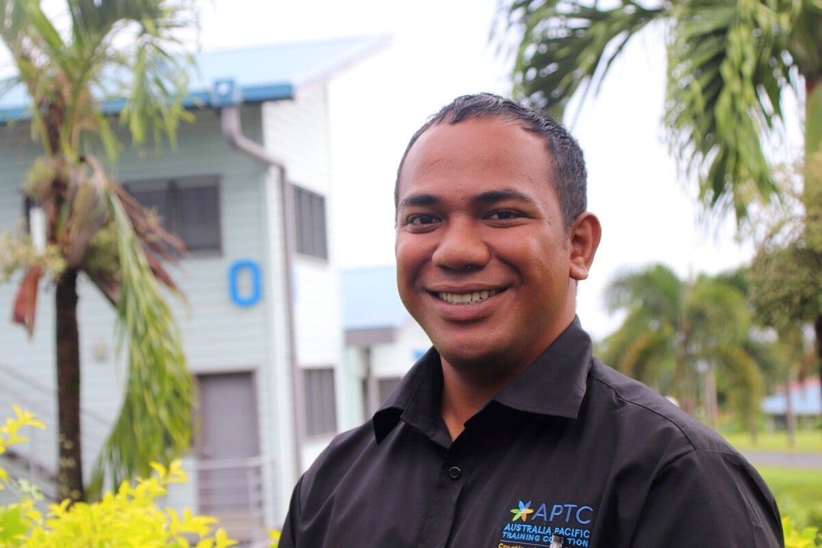 Mathew overcomes disability barriers to boost his career with APTC training
